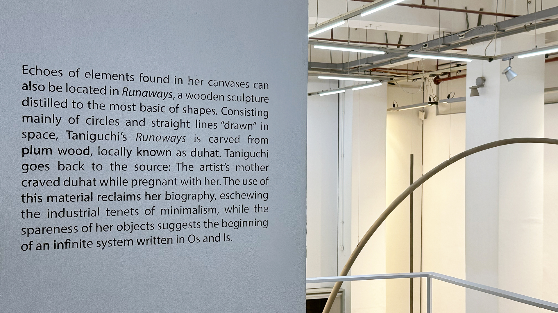 Maria Taniguchi’s “Body of Work” Debuts at MCAD Manila - Benilde